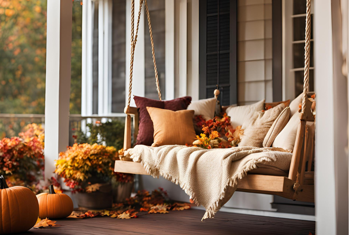 Cozying Up Your Porch Swing for Fall: Tips to Enjoy the Season in ...